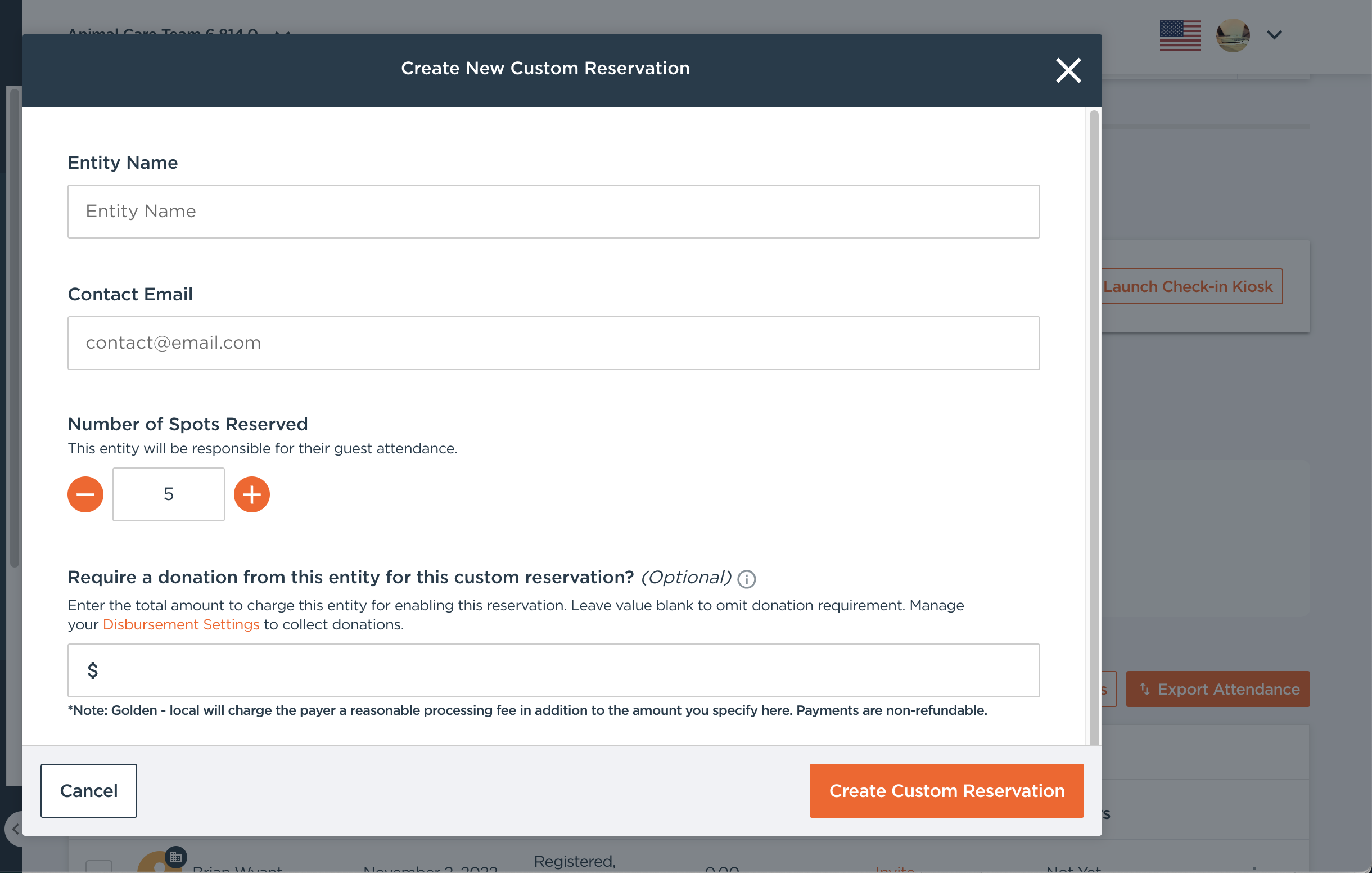 Custom Reservations: Working Together with Corporate Partners – Golden