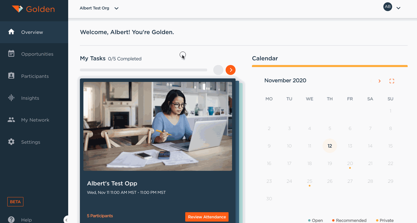 How do I sign up a group of people for an Opportunity? – Golden